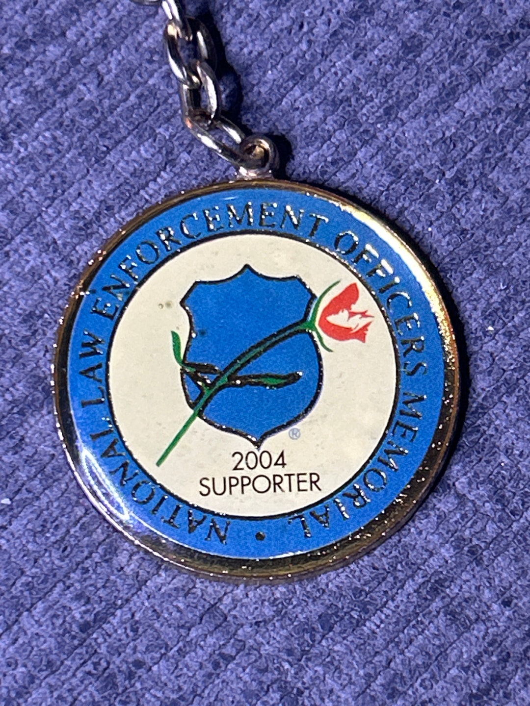 Law Enforcement National Memorial Keychain - Etsy