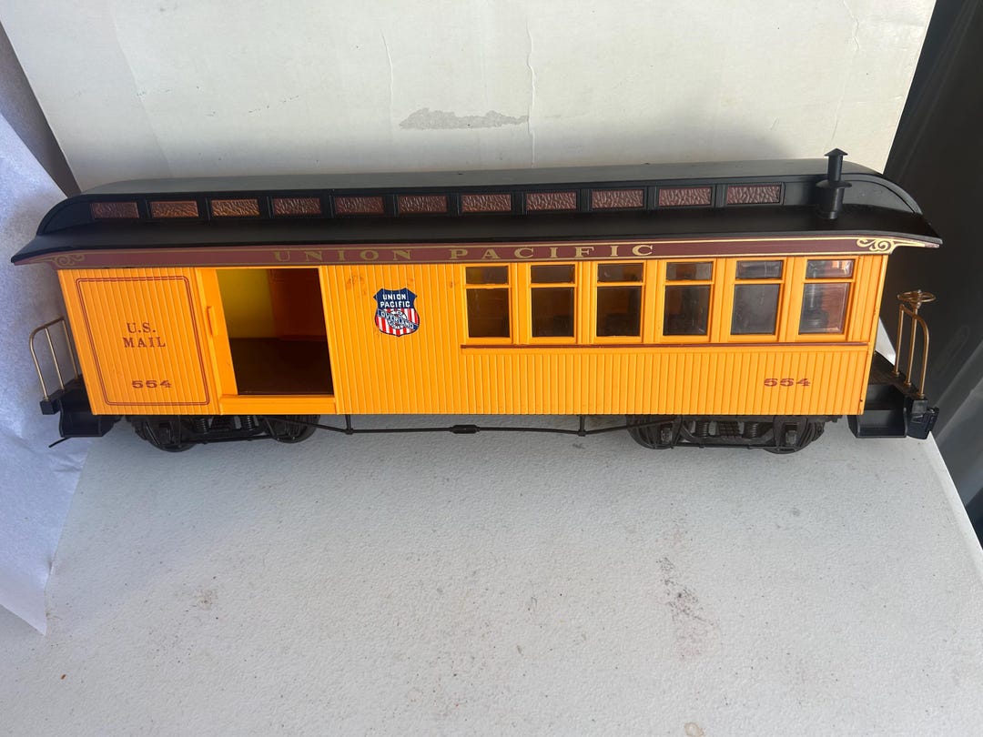 Bachmann G-SCALE “union Pacific 554 Mail-passenger Car” No Box ...