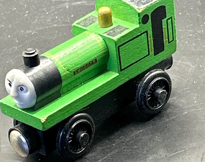 Thomas and Friends “smudger” Wood Train Engine - Etsy