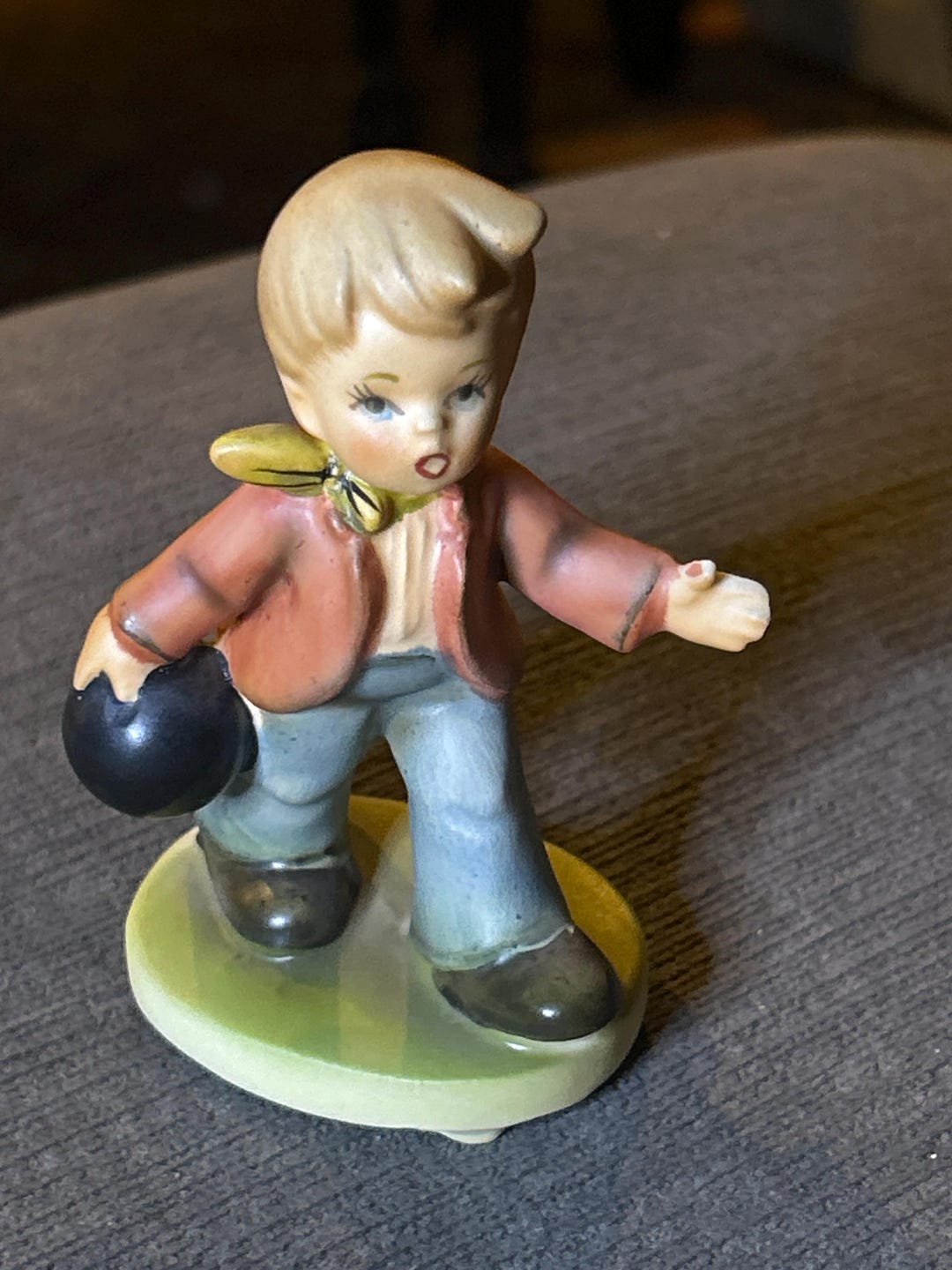 Napco Japan “bowler Boy” Porcelain (bowler Gift) - Etsy