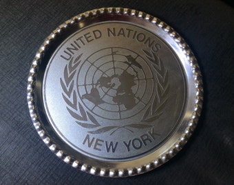 United Nations Plate - Etsy