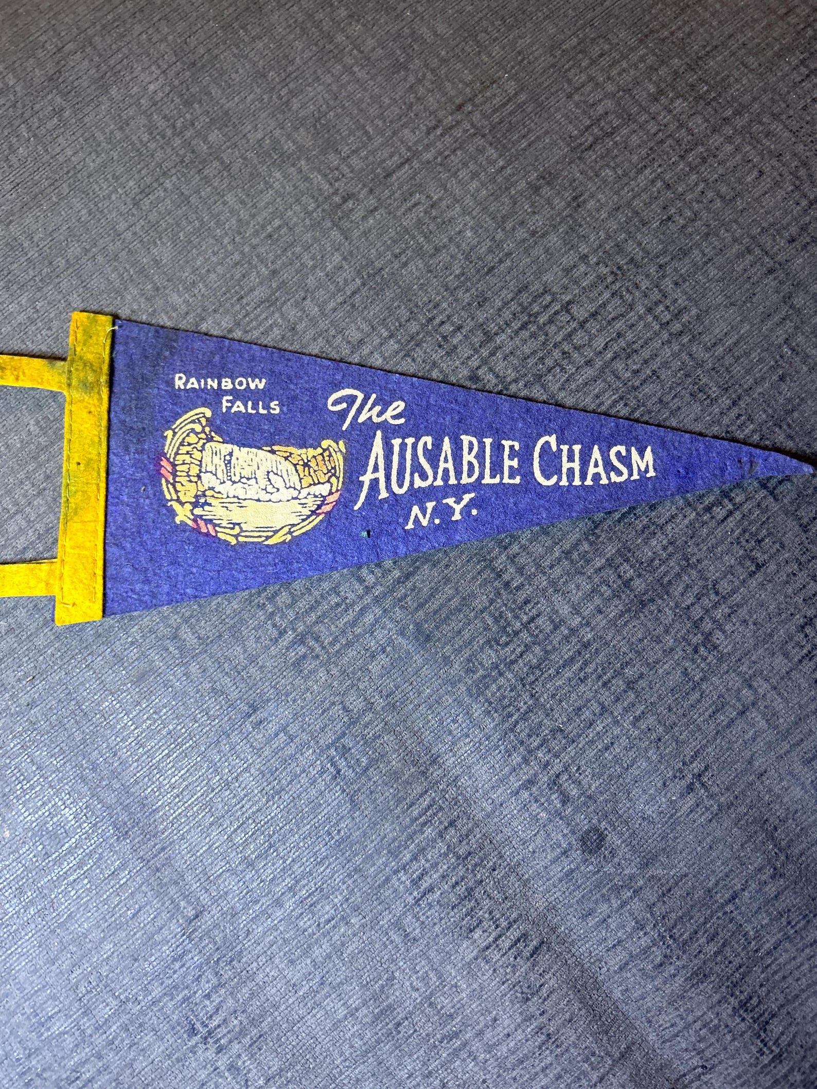 The Ausable Chasm N.Y. Felt Pennant 1950’s-60’s - Etsy