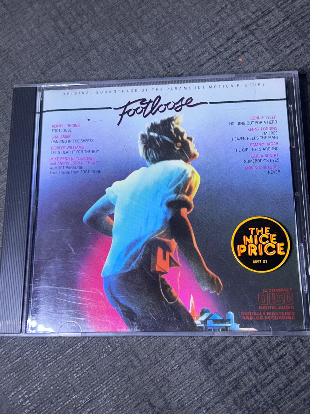 1984 Footloose Movie Soundtrack Cd-mint - Etsy