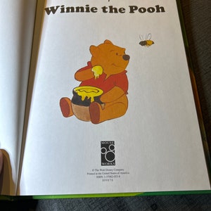 Winnie the Pooh Mouse Works Book - Etsy