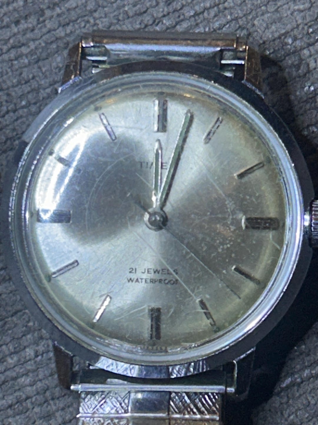 Timex 21 Mens Watch 21 Jewels Waterproof-self Wind - Etsy