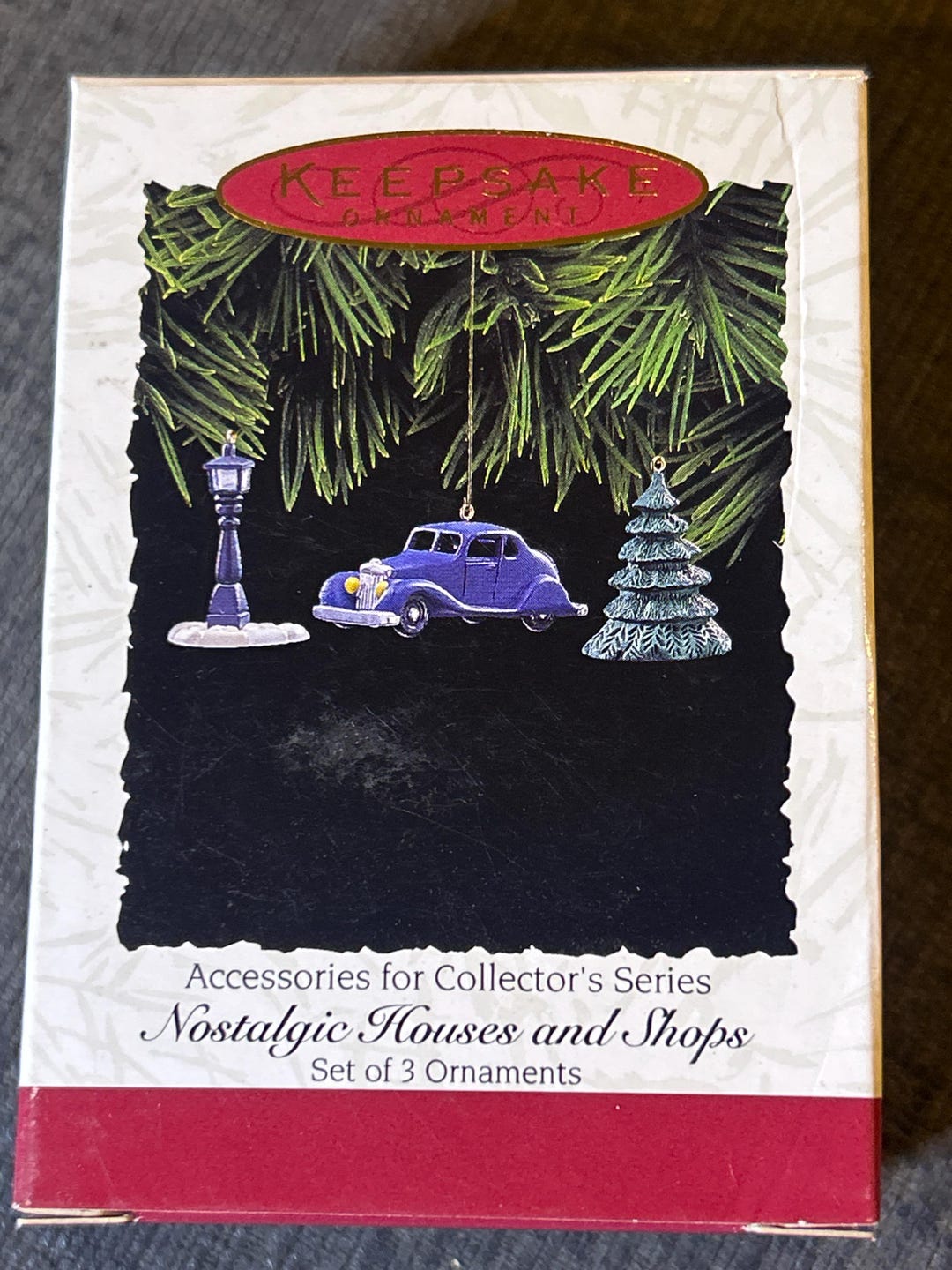 Hallmark Ornaments (nostalgic Houses and Shops) 3 Ornaments for ...
