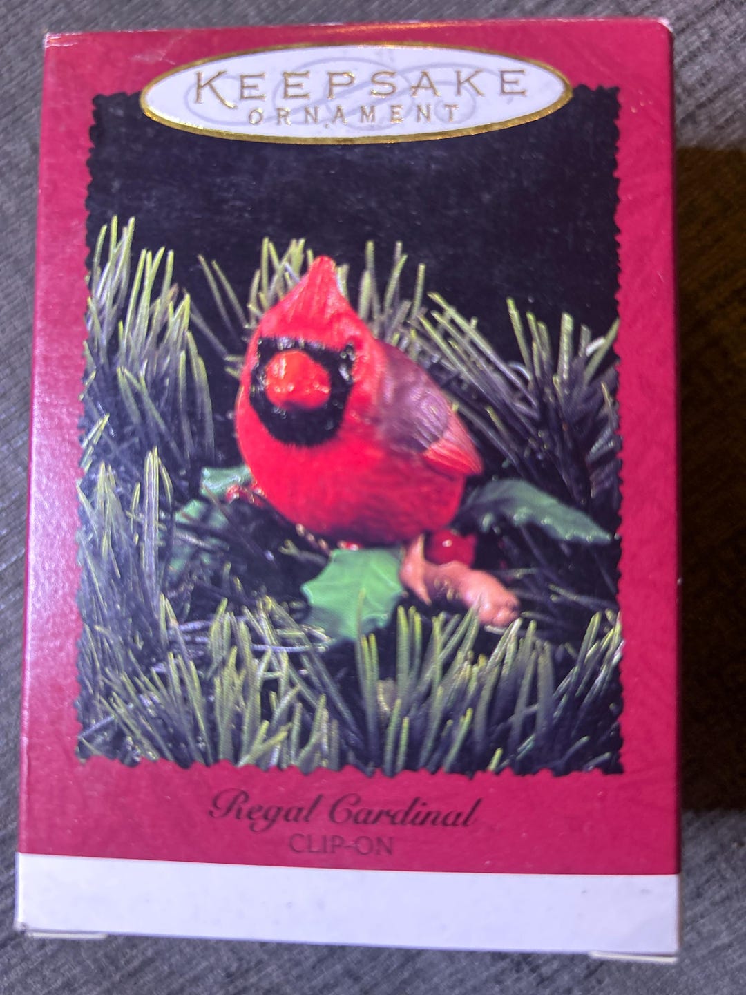 Hallmark “regal Cardinal” Clip-on New in Box 1996 - Etsy