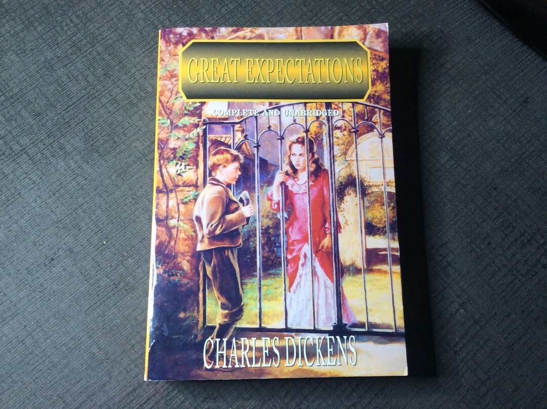 Charles Dickens “great Expectations” Complete-unabridged Soft Cover - Etsy