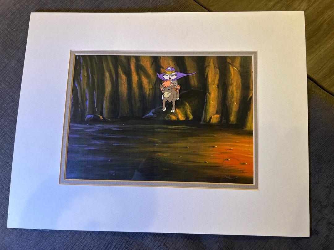 Ewoks Animated Series “princess Kneesaa” Original Production Cel (14x18 ...
