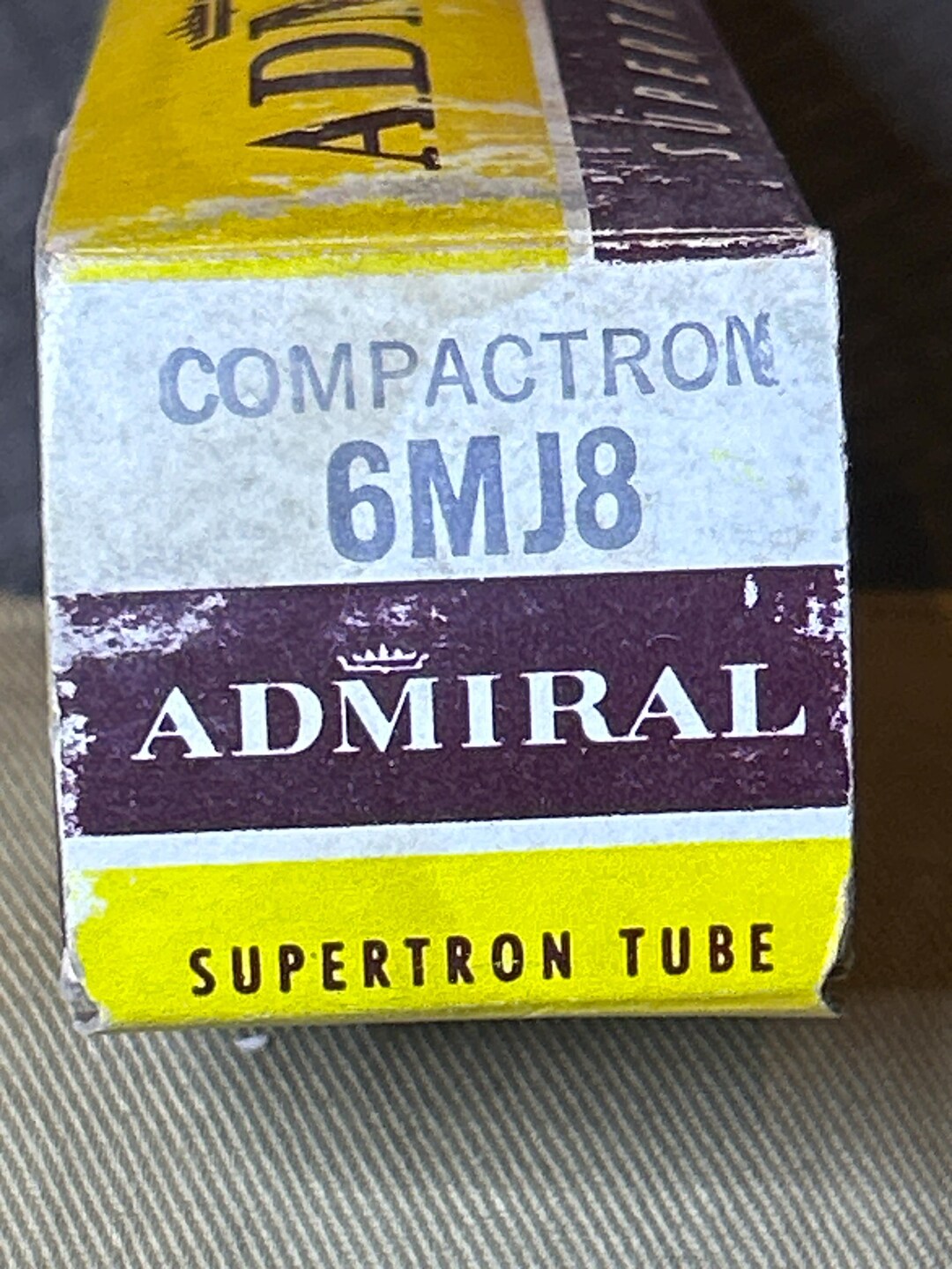 6MJ8 Admiral Electron Tube (NOS-NIB) Tested - Etsy