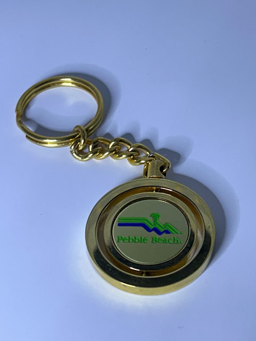 Pebble Beach Golf Course Key Chain metal - Etsy