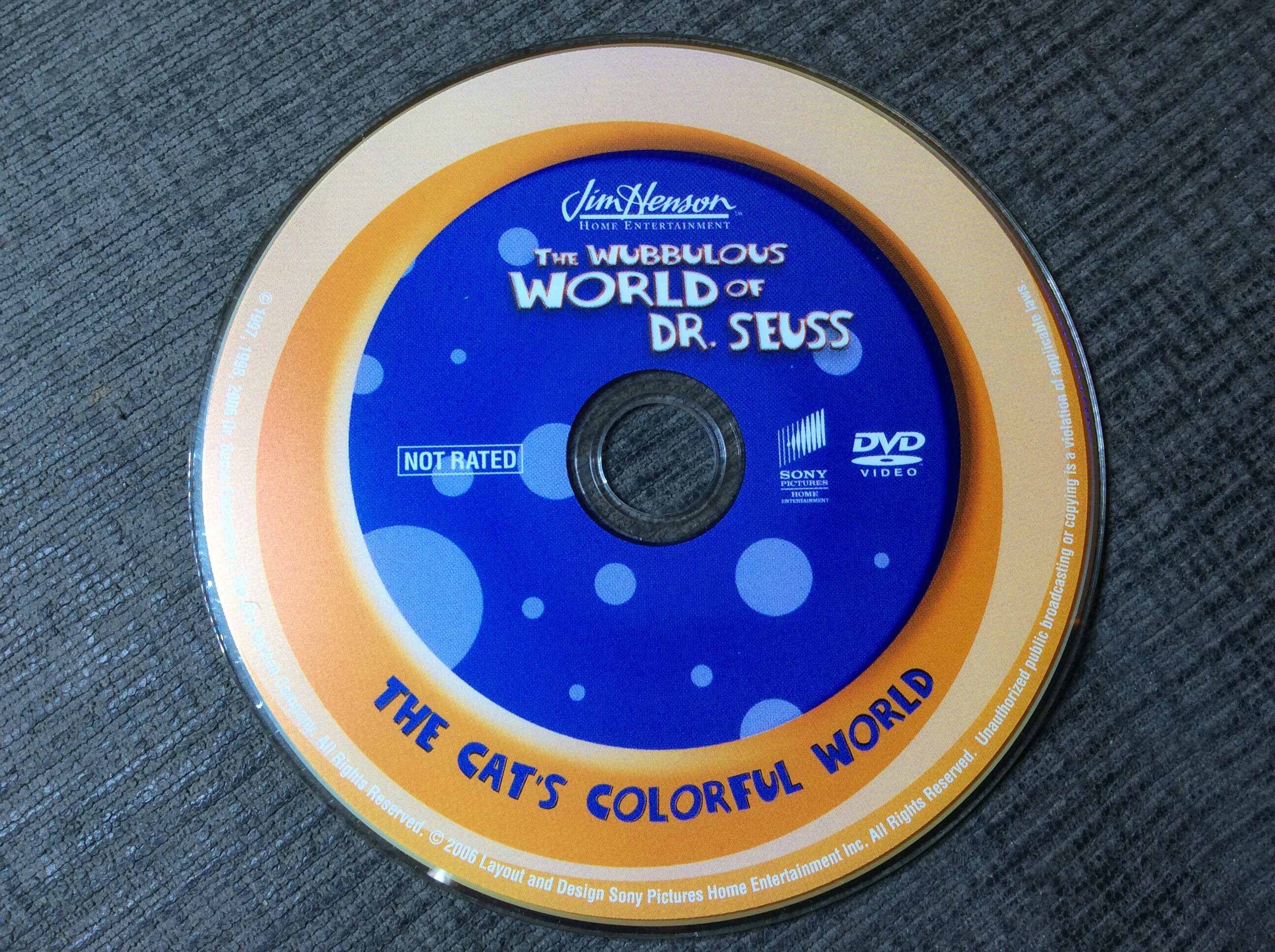 Wubbulous World Of Dr Seuss Dvd 1998 Core