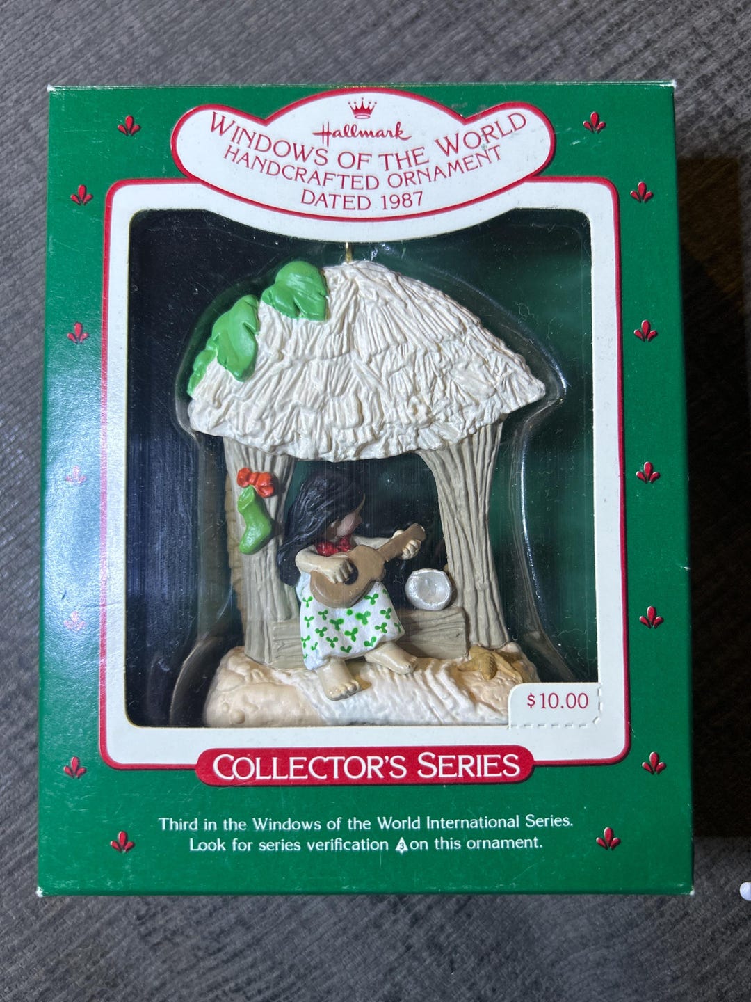 1987 Hallmark “windows of the World” Ornament NIB 3rd in International ...