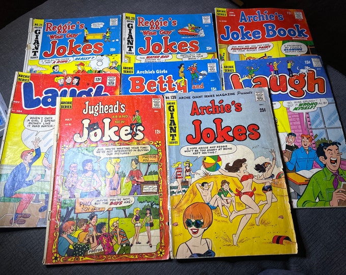 8 Archie and Friends Comics (1960’s-70’s) - Etsy
