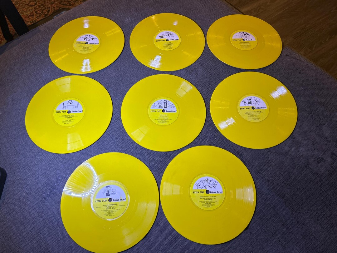 Golden Records Extra Play “8 Records the Composers” Tested 1950-60’s - Etsy