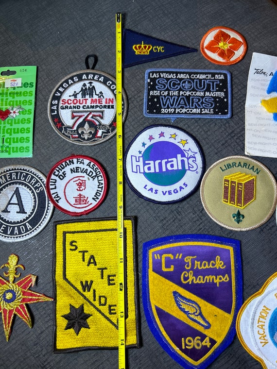 15 Cloth Patches (Vintage-Modern) - Gem