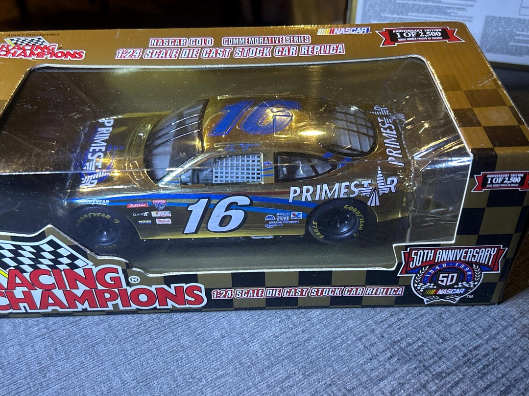 Racing Champions “ted Musgrave #16 Primestar” Die Cast Stock Car NIB 1 ...