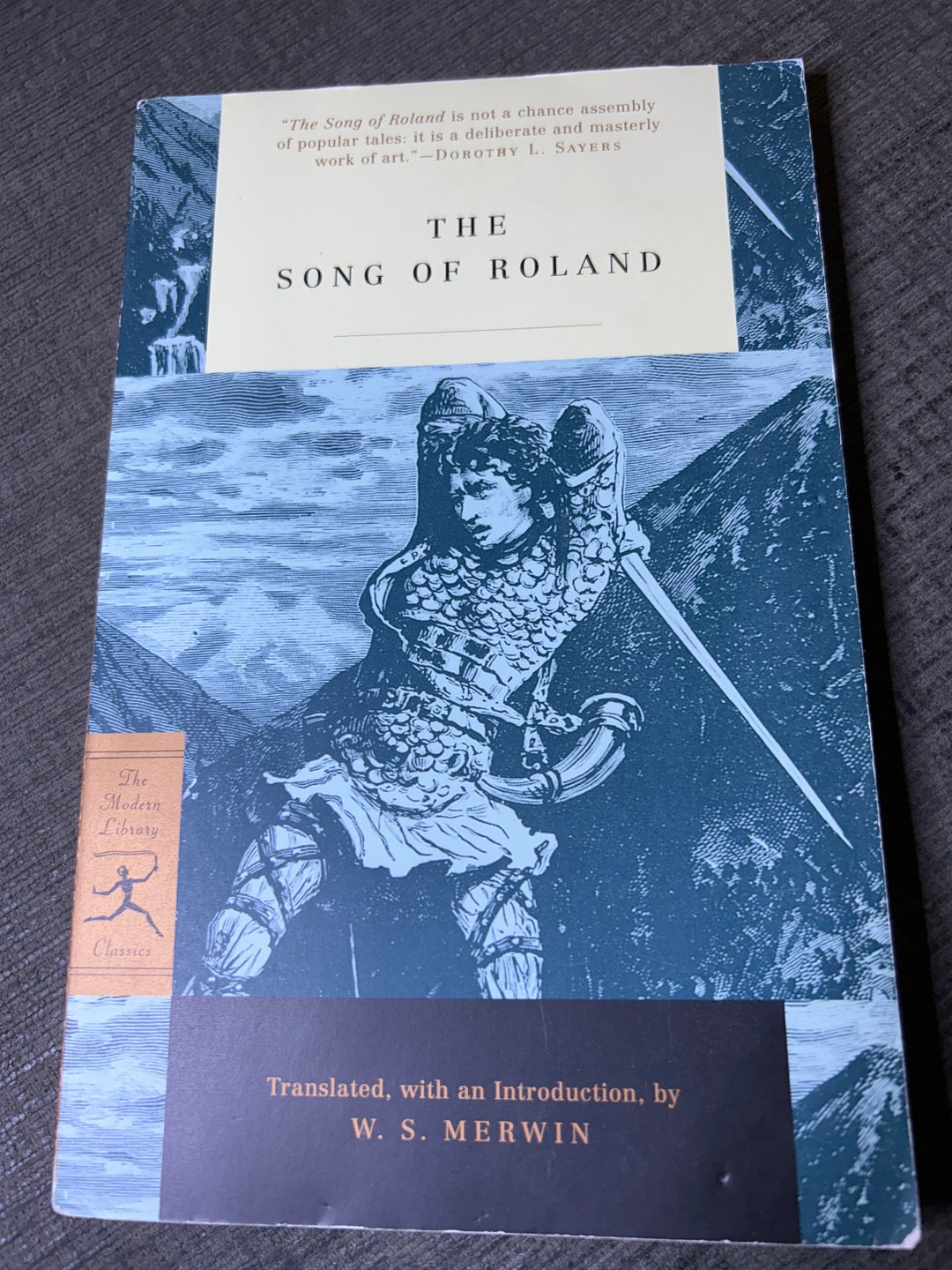 The Song of Roland “the Modern Library” Paperback - Etsy