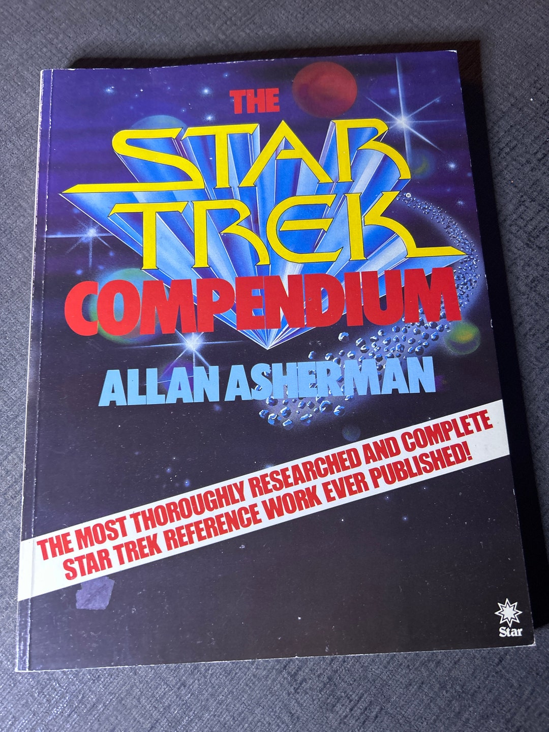 The Star Trek Compendium by Allan Asherman-1982 - Etsy