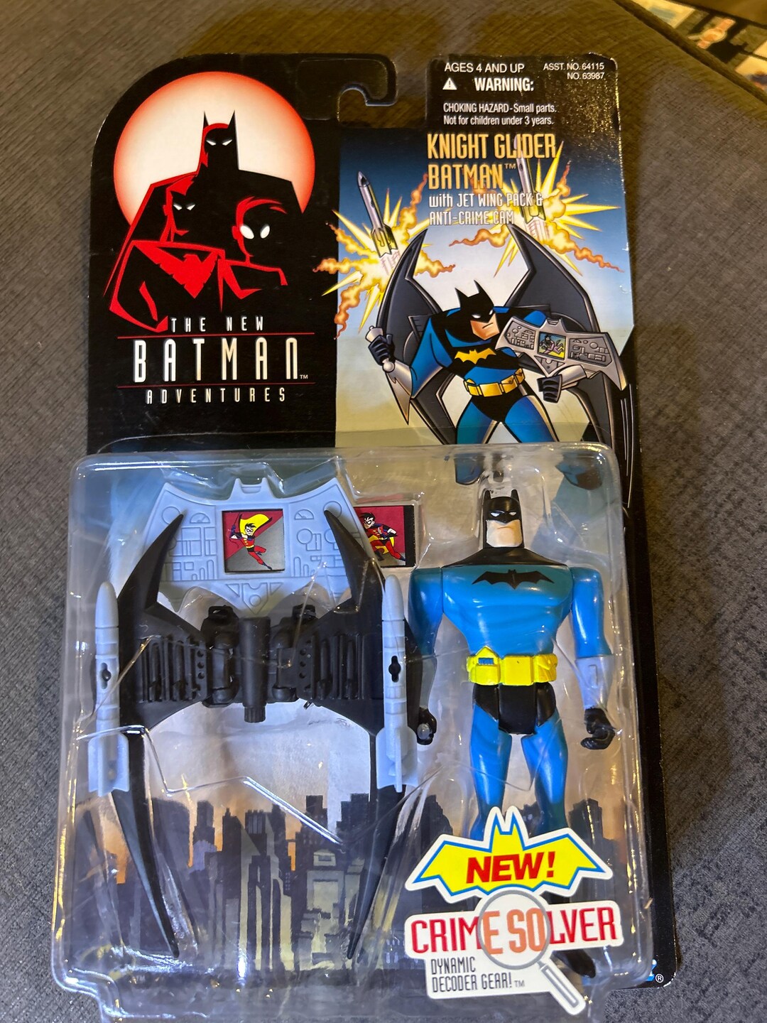 The New Batman Adventures “knight Glider Batman With Jet Wing” (1998 ...