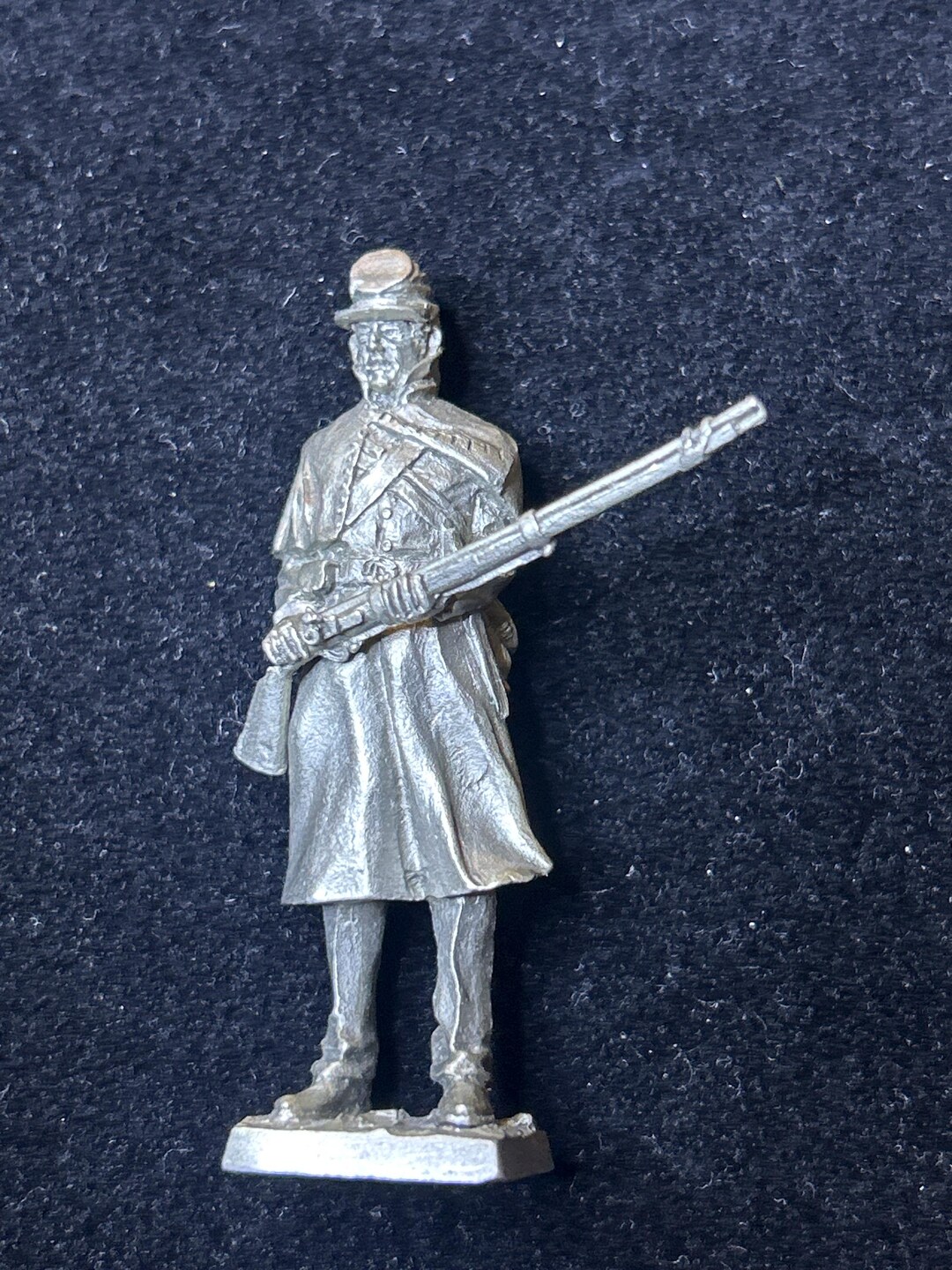 Franklin Mint Pewter Soldier “1861 Confederate States Private ...