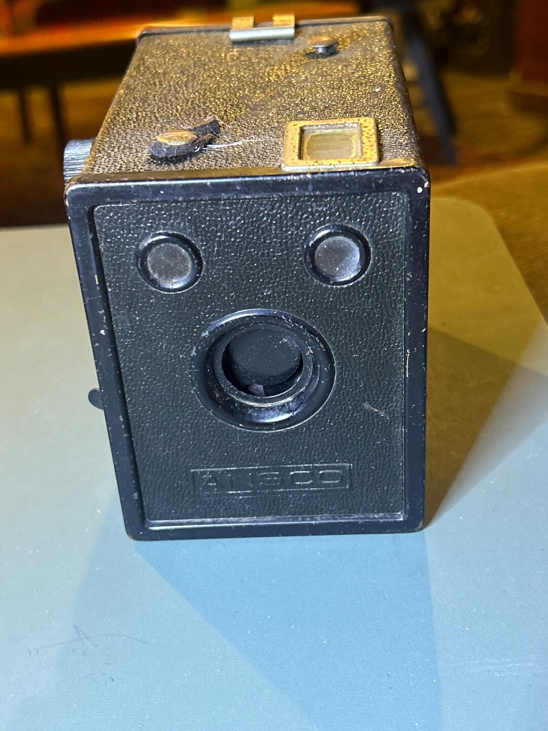 Ansco Box Camera (shutter Works) Antique - Etsy
