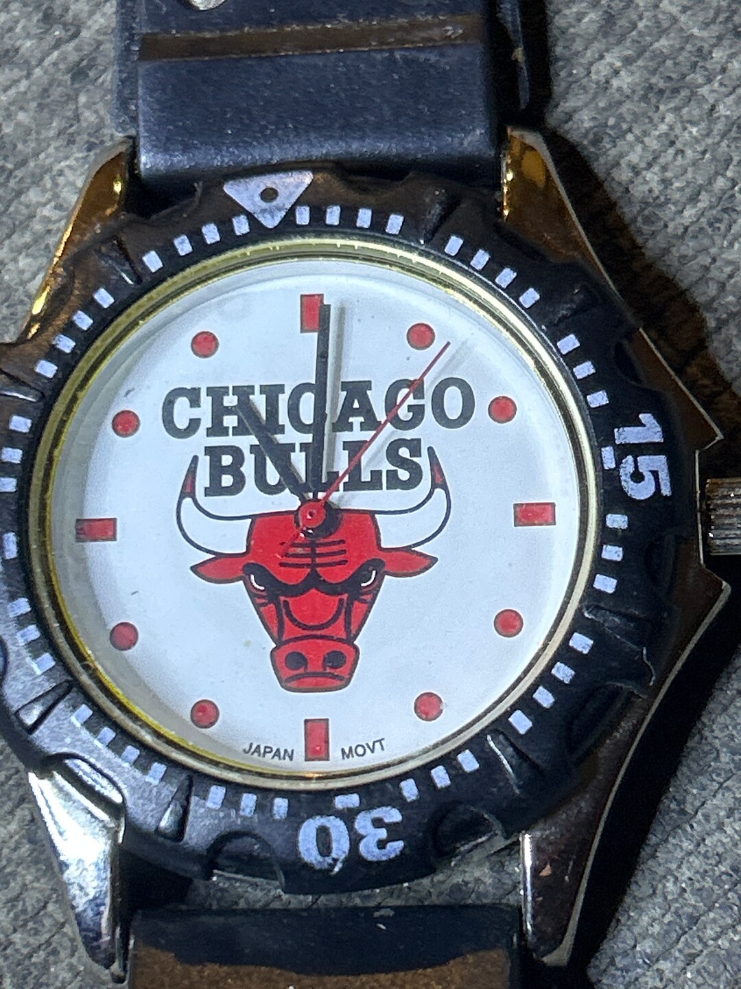 Chicago Bulls Watch “5 Time Champion” 1998 - Etsy