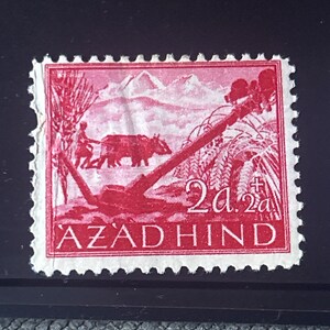 India “azad Hind Stamps” 3 Mint Stamps - Etsy