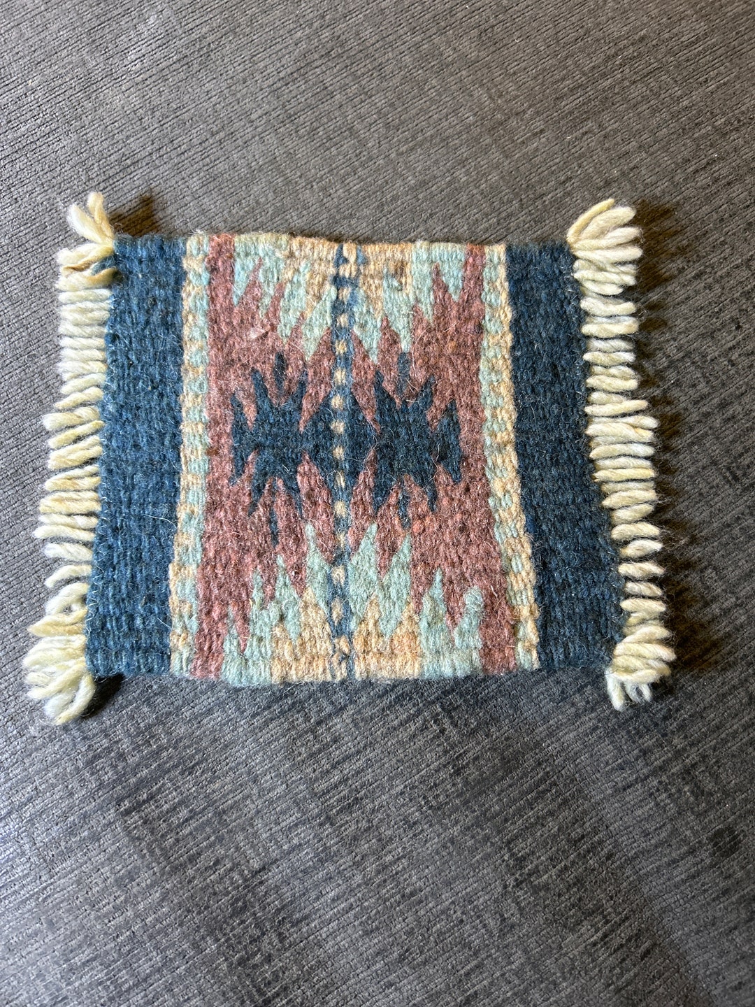 Antique Native American Hand Woven Pot Holder 5x4.5 Inches (arizona) - Etsy