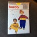 Burda Pattern 4493 sleeper 3 Months to 18 Months - Etsy
