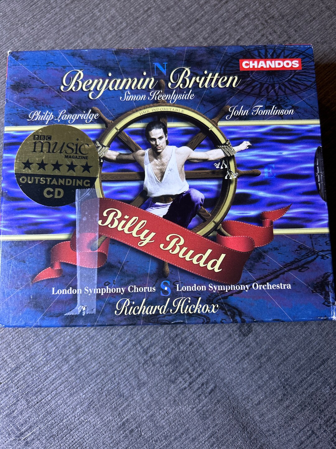 Benjamin Britten billy BUDD 3 Cds Like New - Etsy