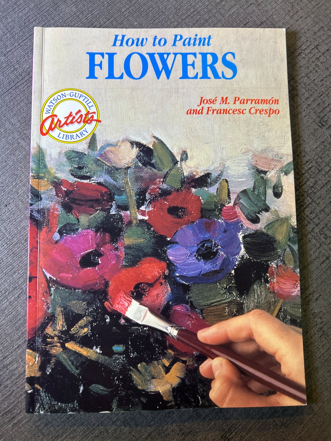 How to Paint Flowers by Jose M. Parramon-softcover - Etsy