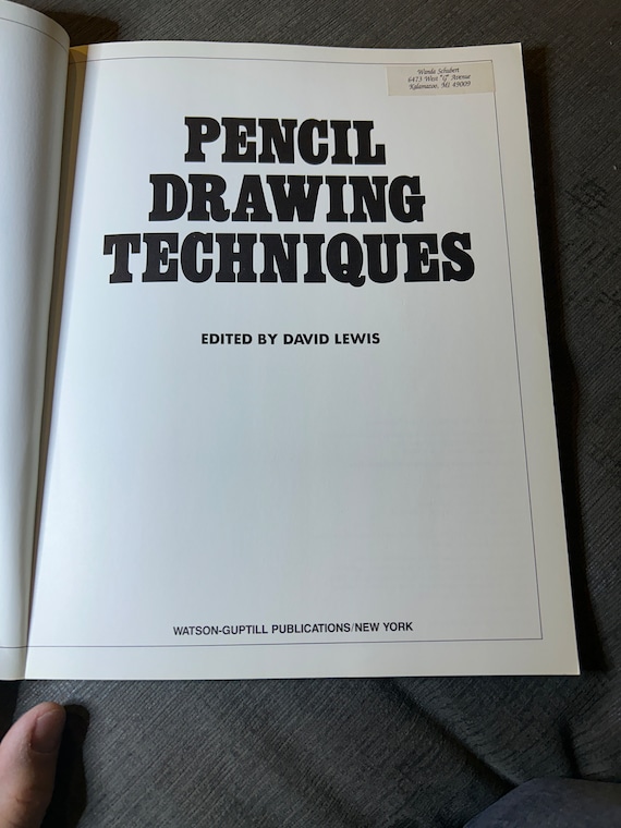 Pencil Drawing Techniques Pdf