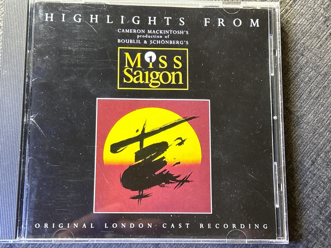 Miss Saigon CD “highlights-london Cast” Like New - Etsy