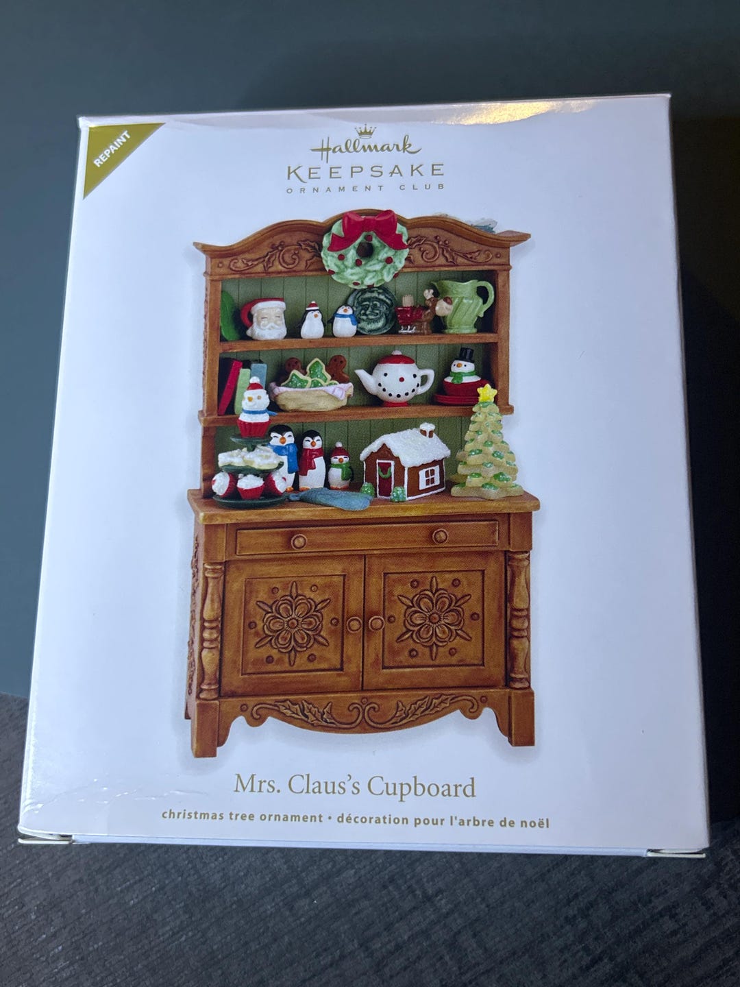 Hallmark mrs Clauss Cupboard Ornament repaint New in Box RARE - Etsy