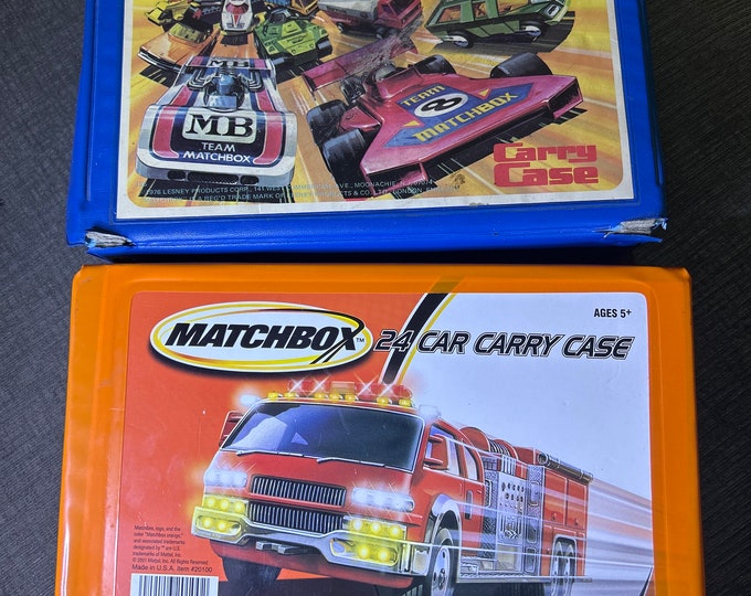 2 Matchbox 24 Car Carrying Case - Etsy