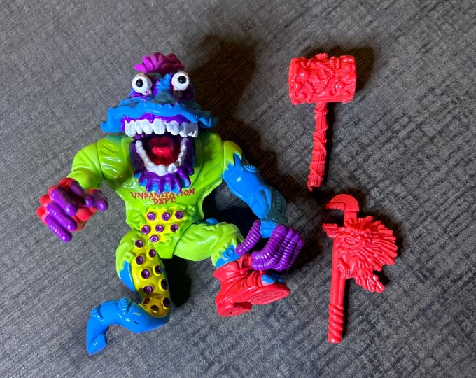 TMNT Figure “wyrm Figure Near Complete” Figure (loose) Playmates ...