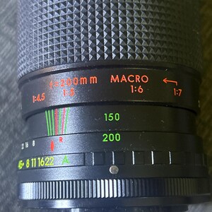 Sakar Zoom/c-macro 1:45 F-80/200 Mm - Etsy