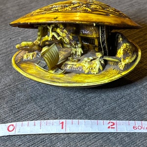 Japanese Celluloid Clamshell Diorama 1950s - Etsy