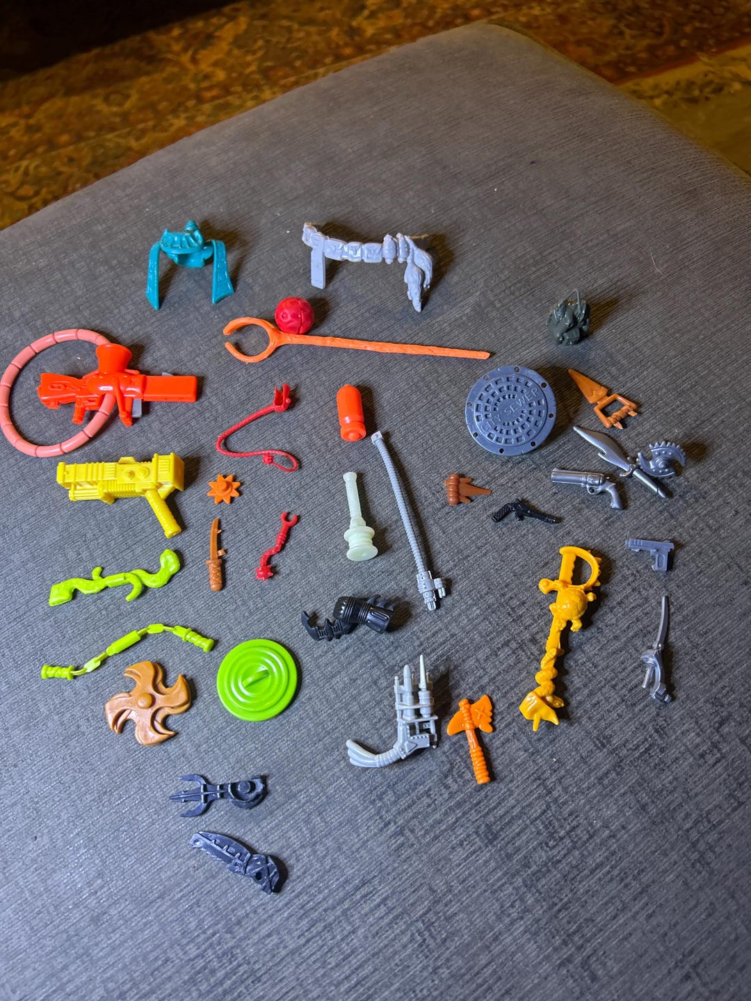 TMNT Figure 33 Misc Items Weapons-tools Etc loose Playmates Teenage ...