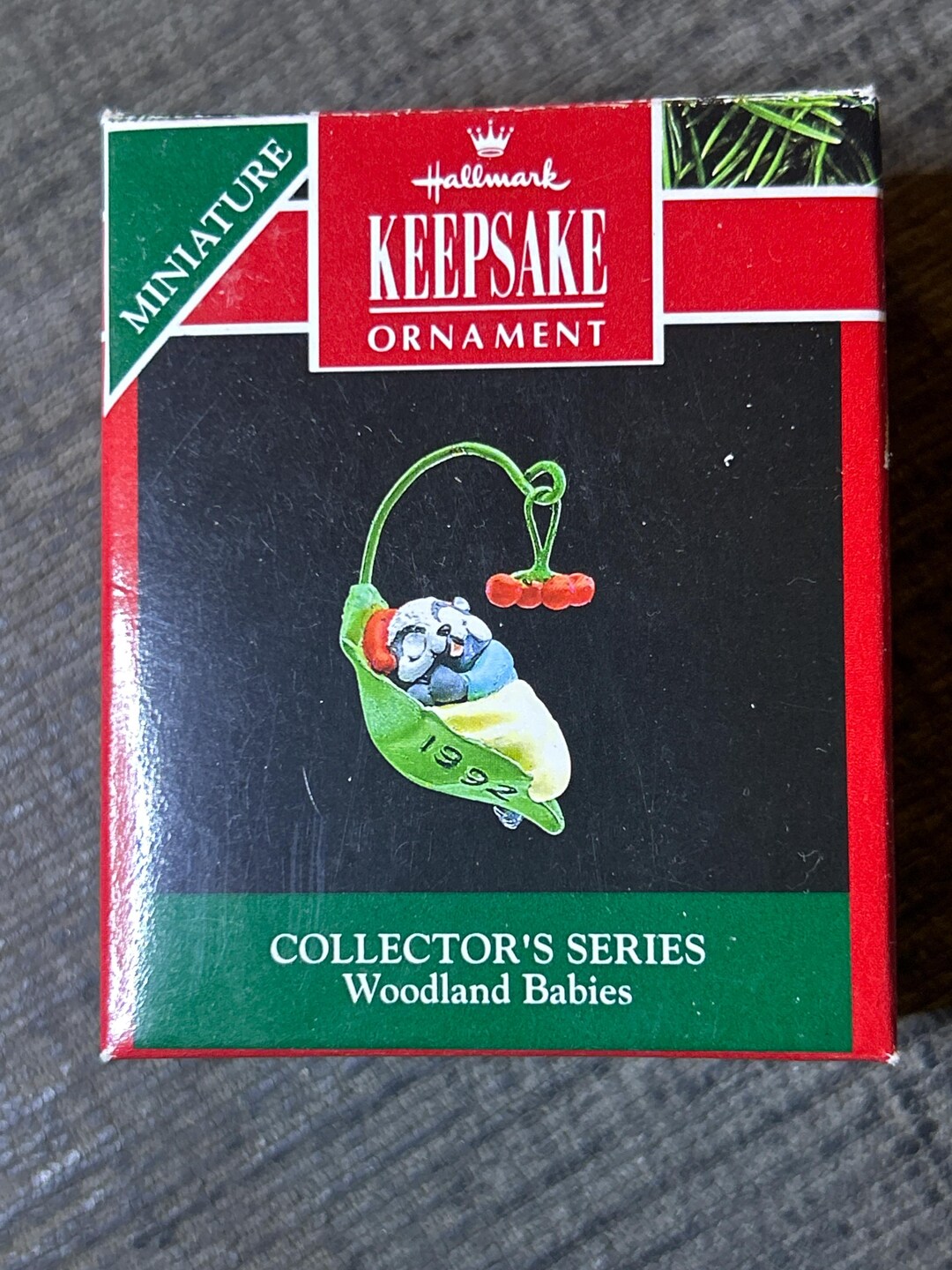 Hallmark “woodland Babies” Miniature Ornament NIB - Etsy