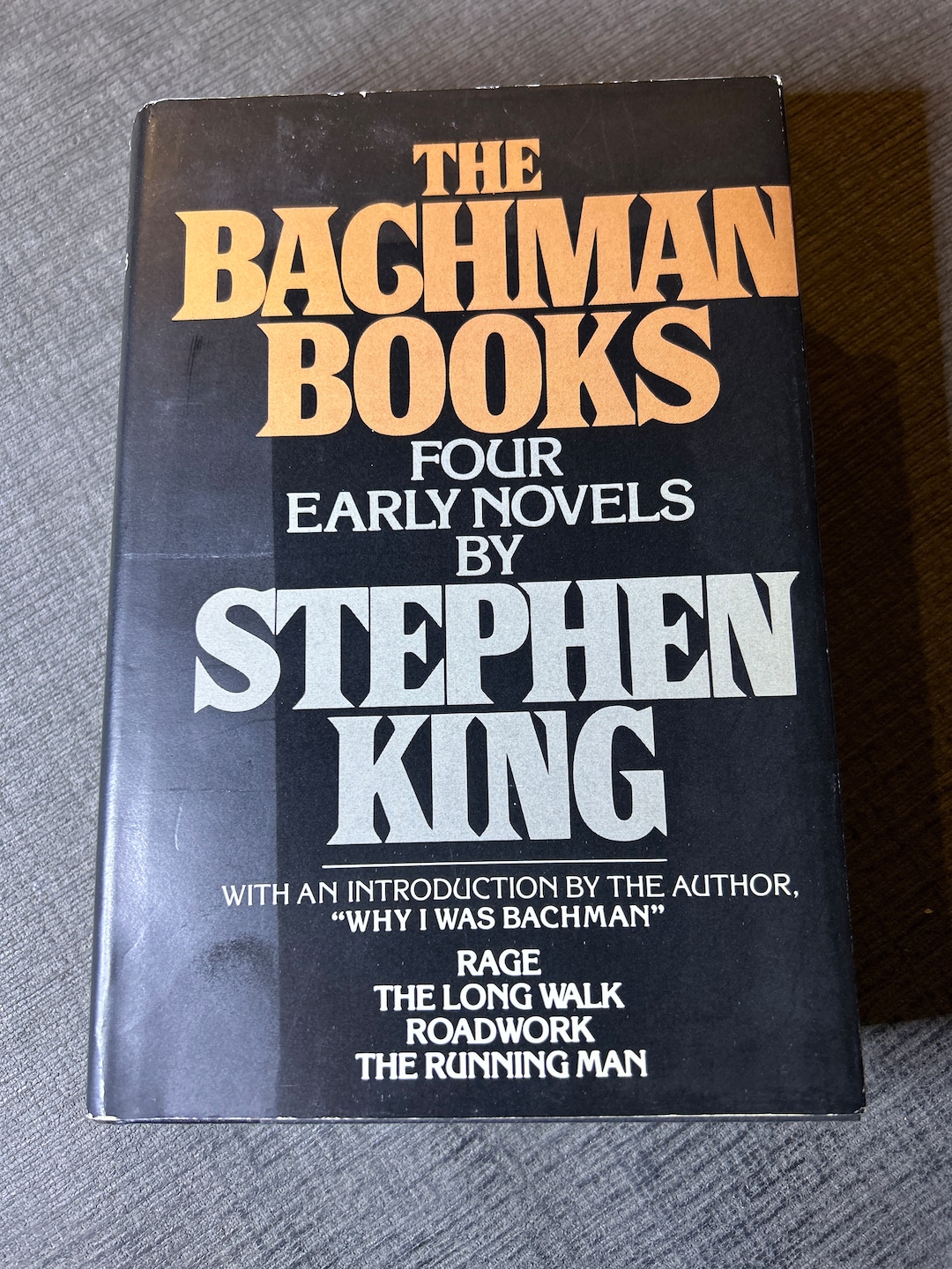 Stephen King the Bachman Books Hc-dj-bce-gutter Code P044 - Etsy