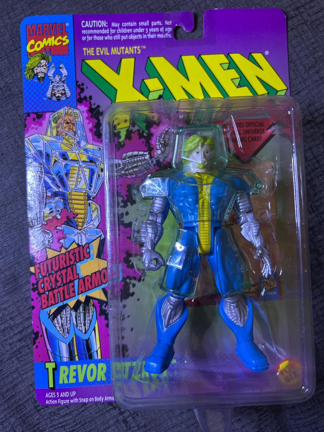 Marvel X-men Action Figure “trevor Fitzroy” New on Card Toybiz 1994 - Etsy