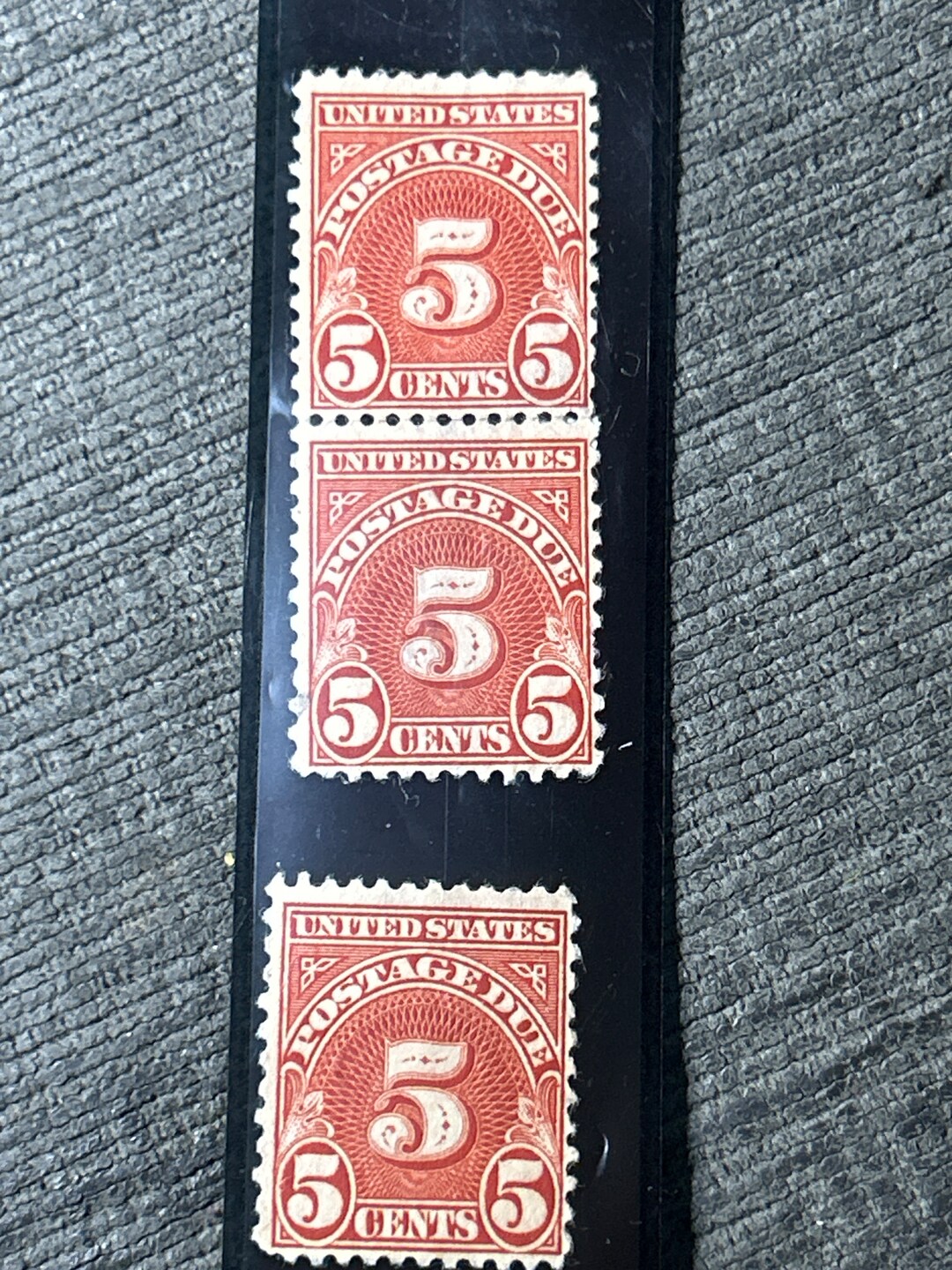 U. S. Postage Scott J73 (5c) 3 Mint Stamps - Etsy