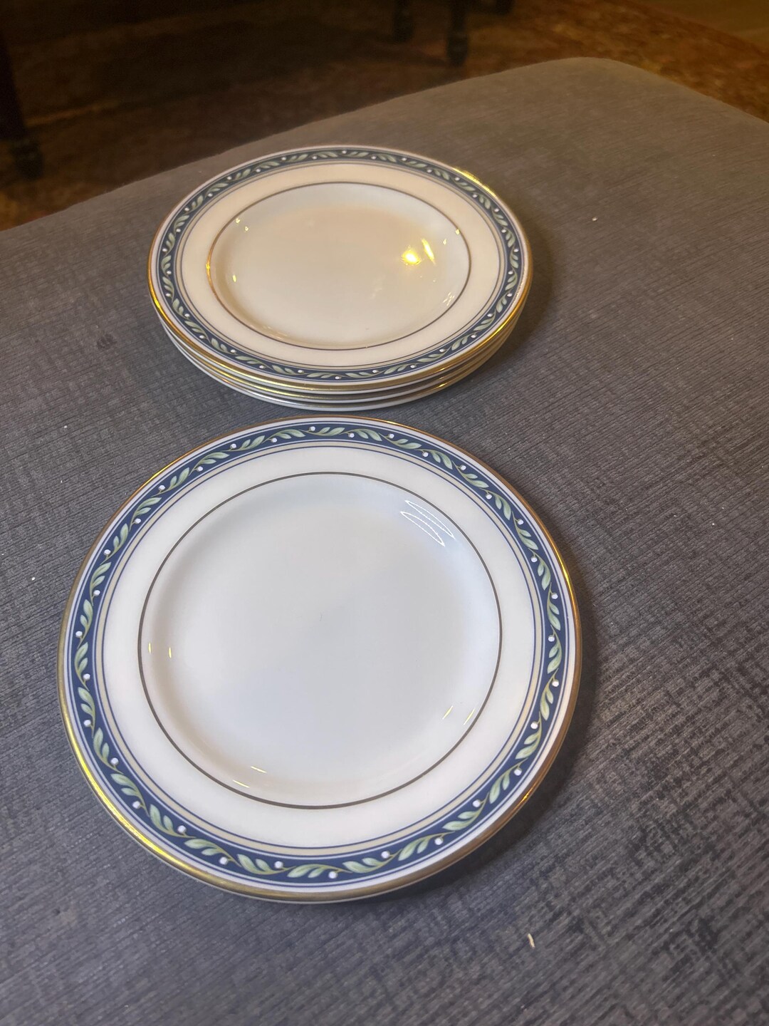 Royal Doulton New Romance Oregon “4 Bread Plates” 6 1/2 Inches (new Old ...