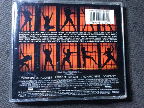 Chicago Movie Soundtrack