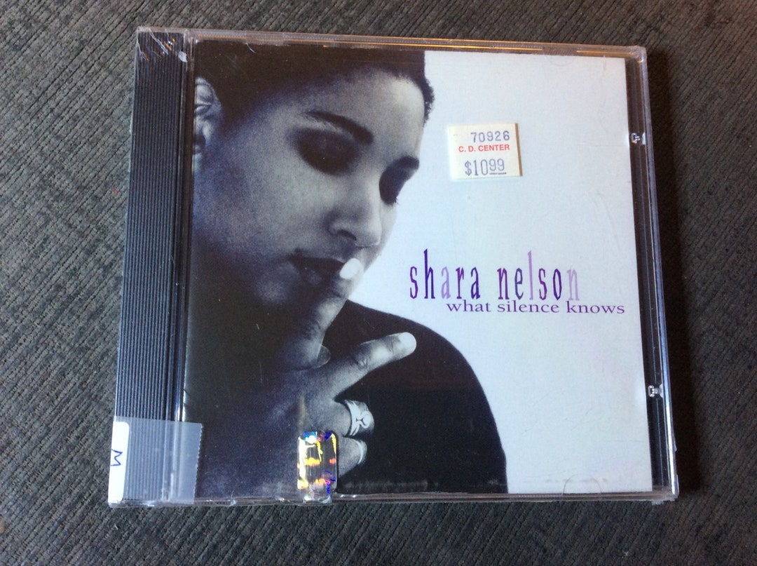 Shara Nelson CD “what Silence Knows” New and Factory Sealed - Etsy