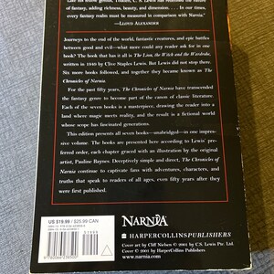 C.S. Lewis “the Chronicles of Narnia” 7 Books in One - Etsy