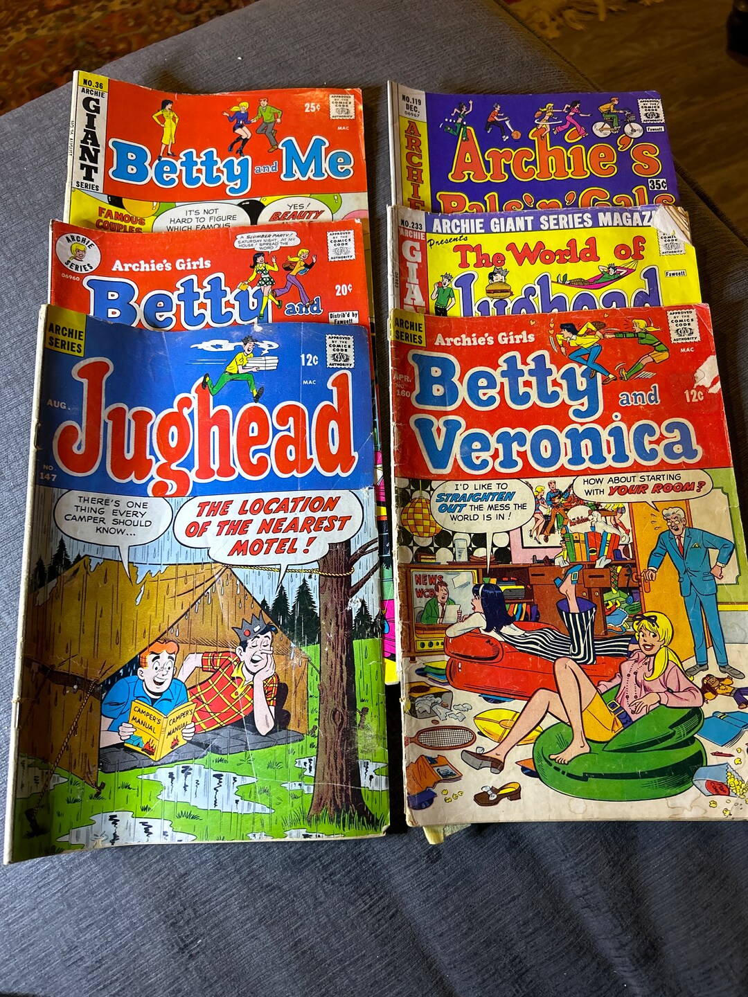 6 Archie and Friends Comics 60s-70s - Etsy