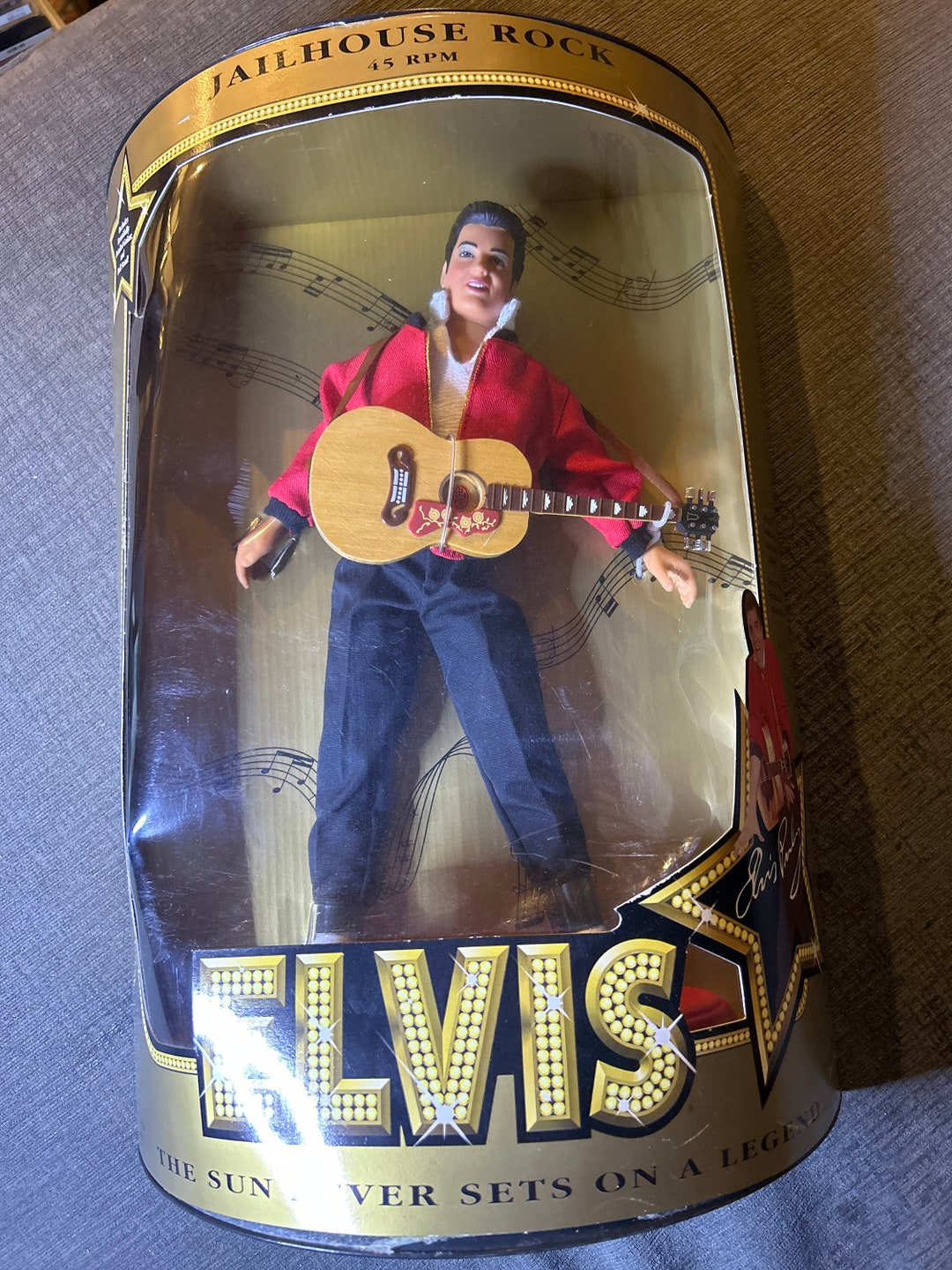 Elvis Presley Collectors Doll “jailhouse Rock” NIB-1993 Hasbro - Etsy
